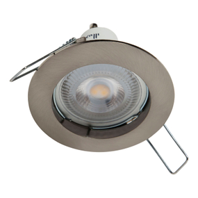 LÁMPARA DE EMPOTRAR EN TECHO TIPO DOWNLIGHT 5.5 X 10 CM 1 LUZ BLANCO LUZ NEUTRA | The Home Depot ...