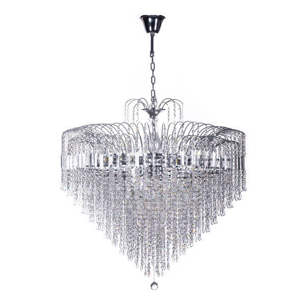 LÁMPARA CANDIL LED 97 CM X 1 M CROMO | The Home Depot México