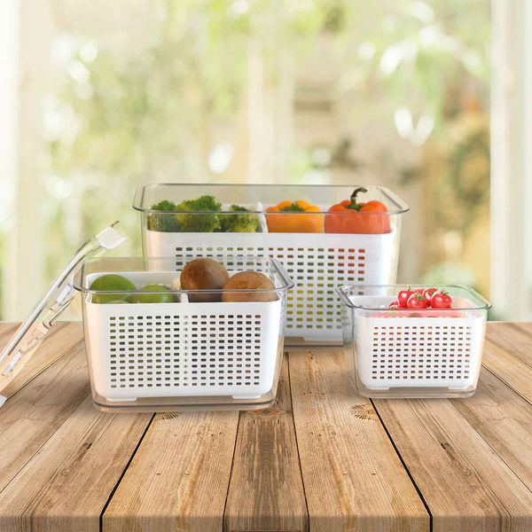 CONTENEDORES CON CANASTILLAS EXTRAÍBLES 3 PIEZAS | The Home Depot México