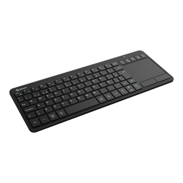 TECLADO CON TOUCHPAD INALÁMBRICO NEGRO | The Home Depot México