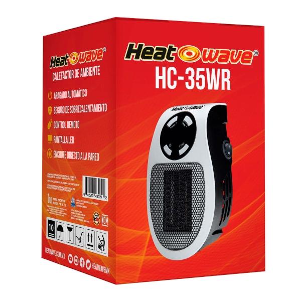 HEATWAVE MINI CALEFACTOR ELÉCTRICO DE CERÁMICA HC35WR | The Home Depot ...