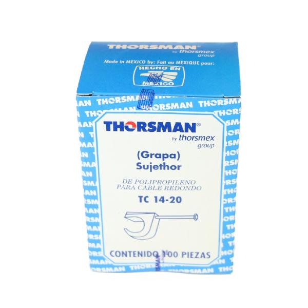 GRAPA THORSMAN IDEAL PARA SUJETAR CABLES MODELO 14/20 | The Home Depot ...