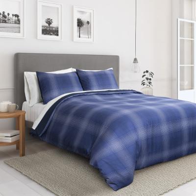 SET DE EDREDON INDIVIDUAL 100% MICROFIBRA CHARLIE NAVY | The Home Depot ...