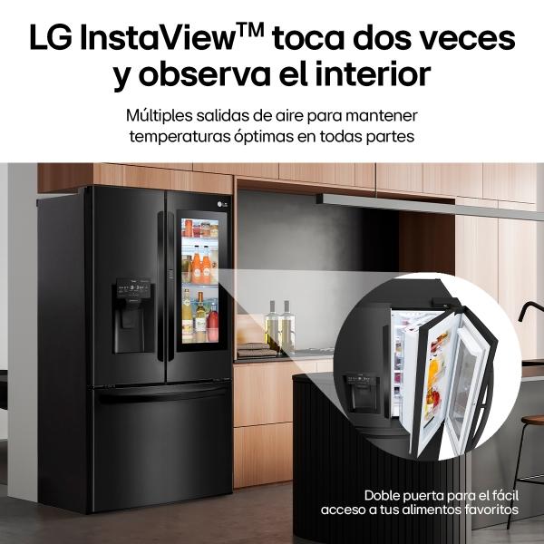 REFRIGERADOR FRENCH DOOR INSTAVIEW NEGRO 28 PIES | The Home Depot México