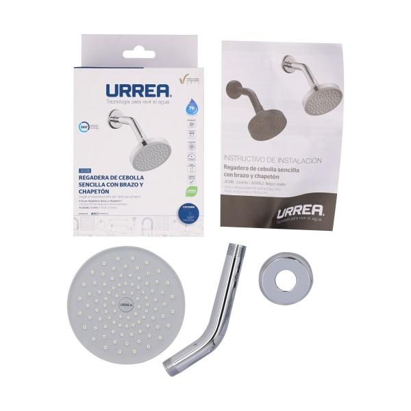 REGADERA CEBOLLA CON BRAZO Y CHAPETÓN | The Home Depot México