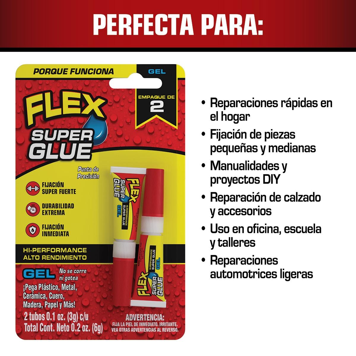 FLEX SUPER GLUE GEL 2PACK | The Home Depot México - Ventas a profesionales
