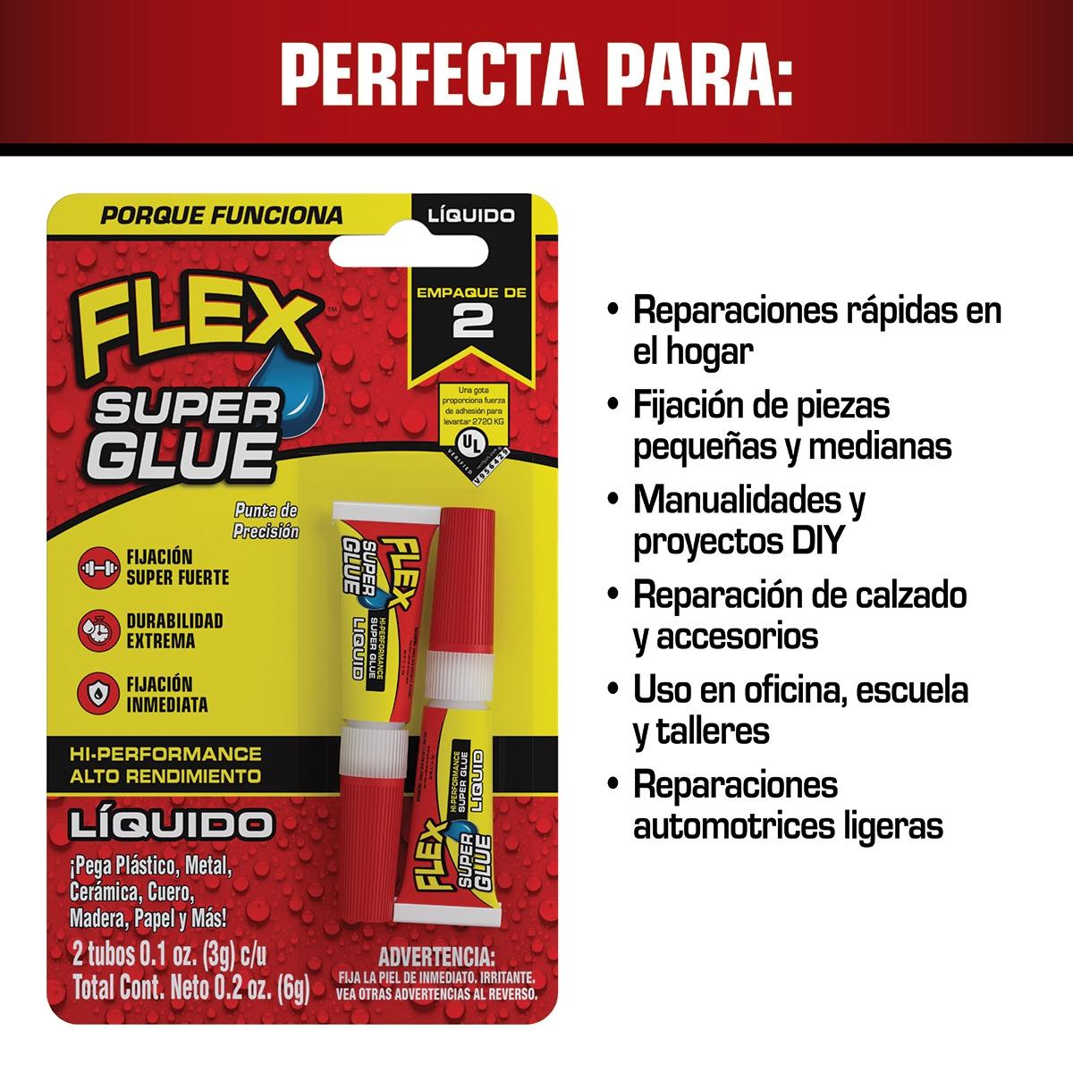 FLEX SUPER GLUE LIQUID 2PACK | The Home Depot México - Ventas a ...