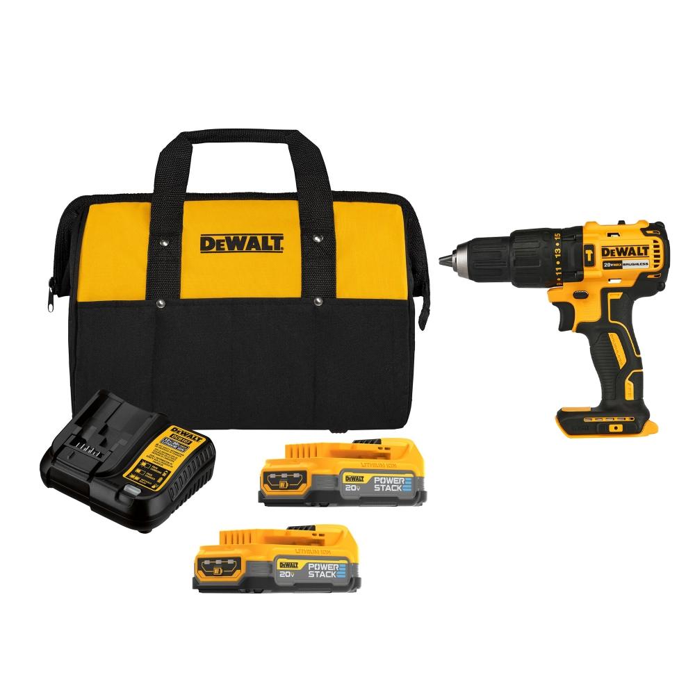 COMBO 2PACK BATERÍAS POWERSTACK 1.7AH 20V MAX + ROTOMARTILLO BRUSHLES 1 ...