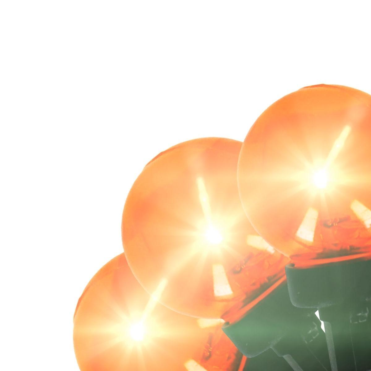 SERIE DE 100 LUCES LED ESFERAS NARANJA | The Home Depot México - Ventas ...