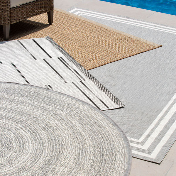 TAPETE DECORATIVO 160X213 CM BLANCO Y NEGRO | The Home Depot México