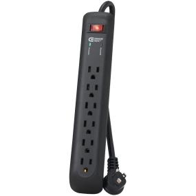 MULTICONTACTO DE 6 SALIDAS 21 X 8.5 X 3 CM | The Home Depot México