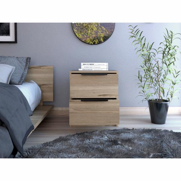 MESA DE NOCHE KAIA DUNA/BLANCO | The Home Depot México