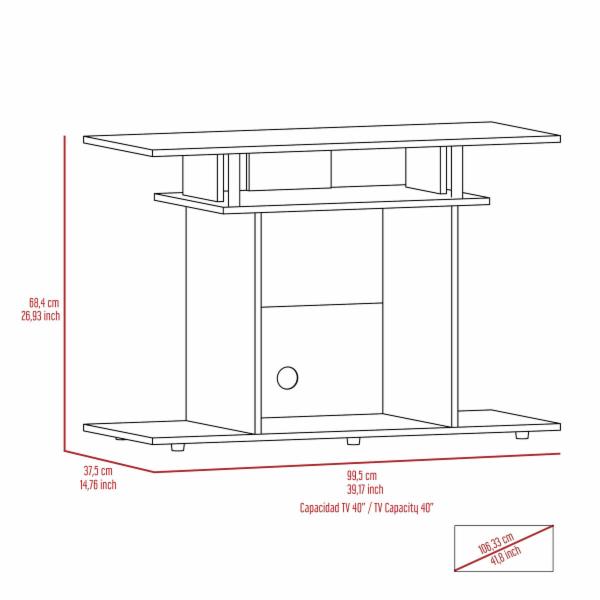 MESA TV INVY WENGUE | The Home Depot México