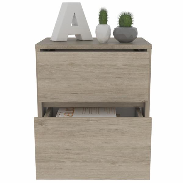 NOCHERO TRIVOR ROVERE/BLANCO | The Home Depot México