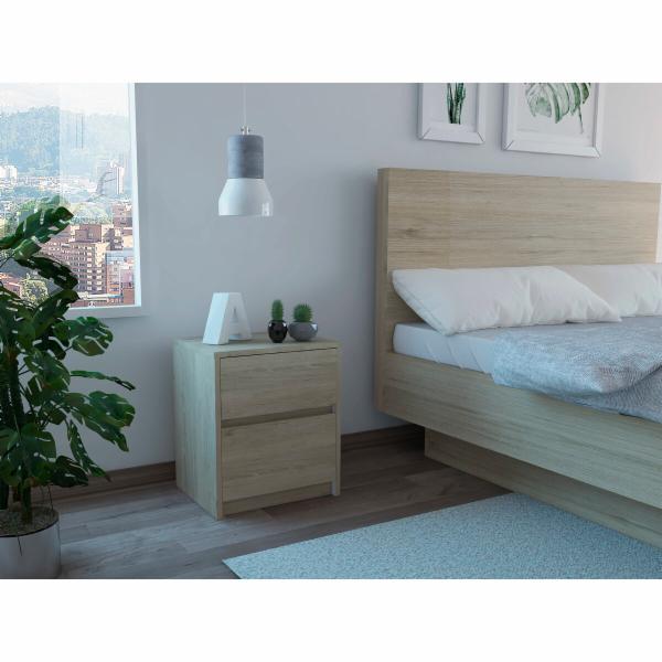 NOCHERO TRIVOR ROVERE/BLANCO | The Home Depot México