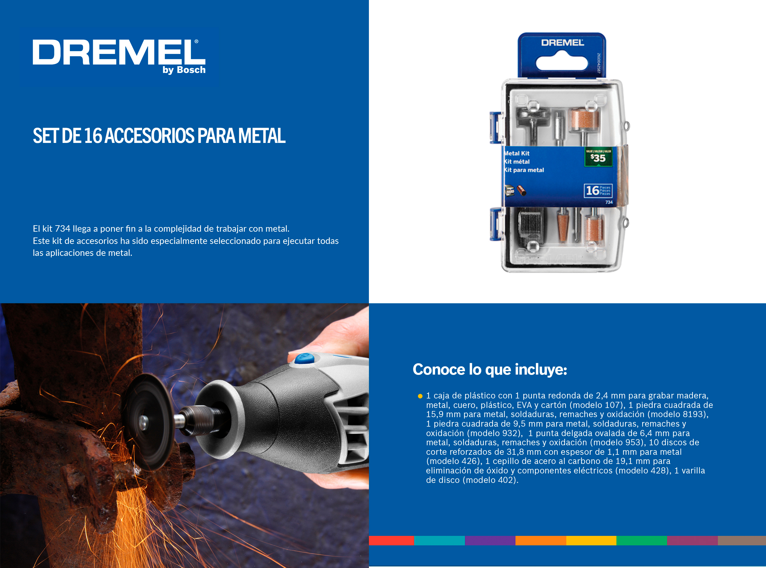 KIT PARA HERRAMIENTA ROTATIVA DREMEL | The Home Depot México