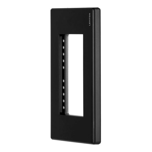 PLACA DE 3 MÓDULOS POLICARBONATO NEGRO | The Home Depot México