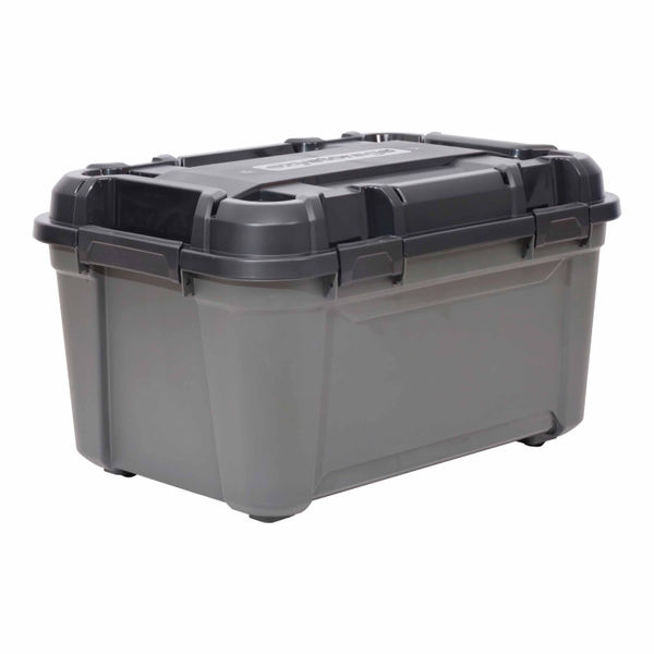 CAJA DE PLÁSTICO DE 80 L GRIS | The Home Depot México