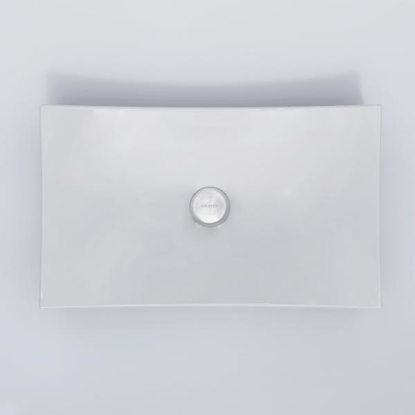 LAVABO DE SOBREPONER CERÁMICA ALLOS 40 X 15 | The Home Depot México