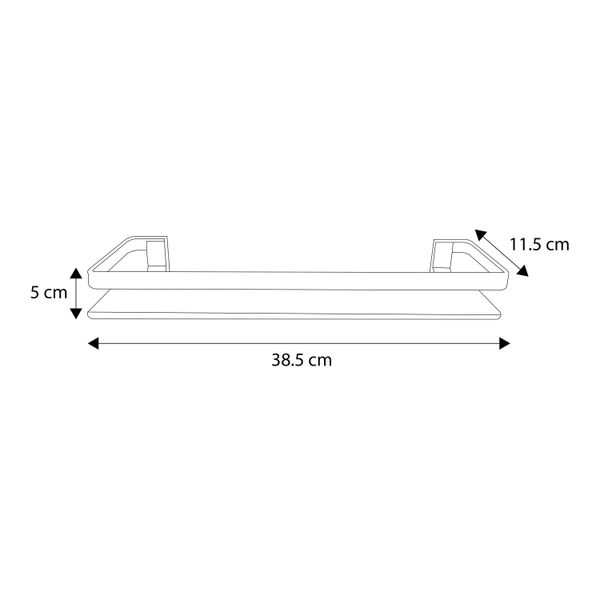 REPISA DECORATIVA TRENDY LOFT 5 X 38.5 X 11.5 CM | The Home Depot México