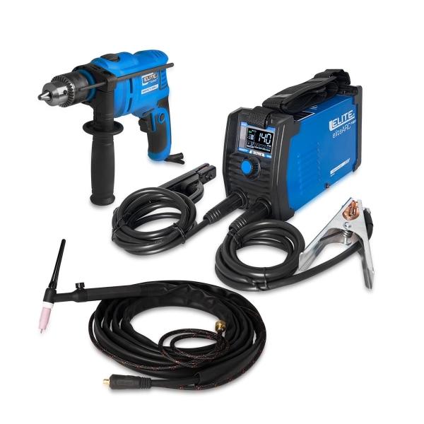 COMBO SOLDADOR INVERSOR MINI 140, ANTORCHA Y TALADRO | The Home Depot ...