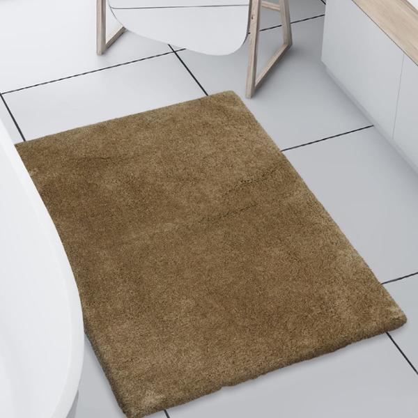 TAPETE DE BAÑO NASHIK 50X80CM CAFÉ | The Home Depot México