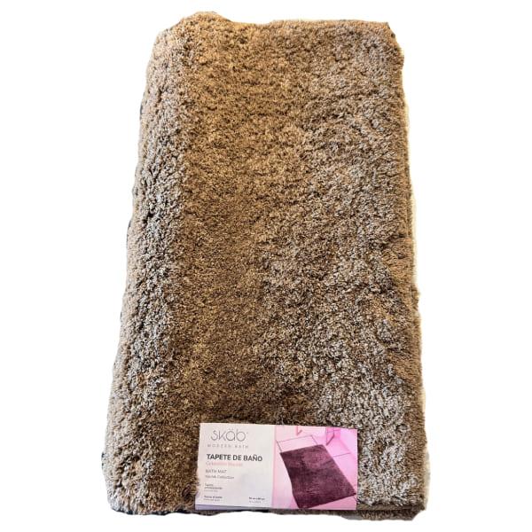 TAPETE DE BAÑO NASHIK 50X80CM CAFÉ | The Home Depot México