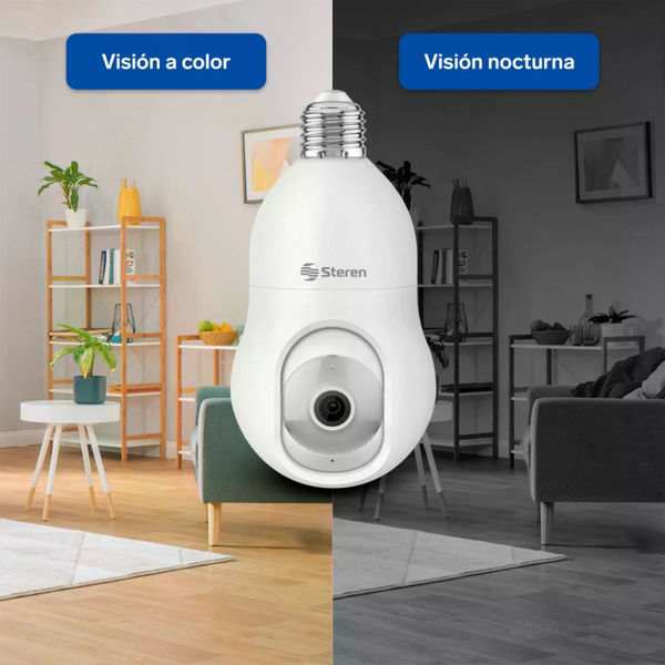 CAMARA WIFI ROBOTIZADA 3MPX PARA SOQUET | The Home Depot México