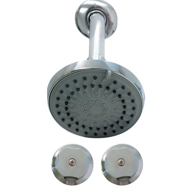 KIT DE REGADERA CON MEZCLADORA DUOMANDO DE EMPOTRAR | The Home Depot México