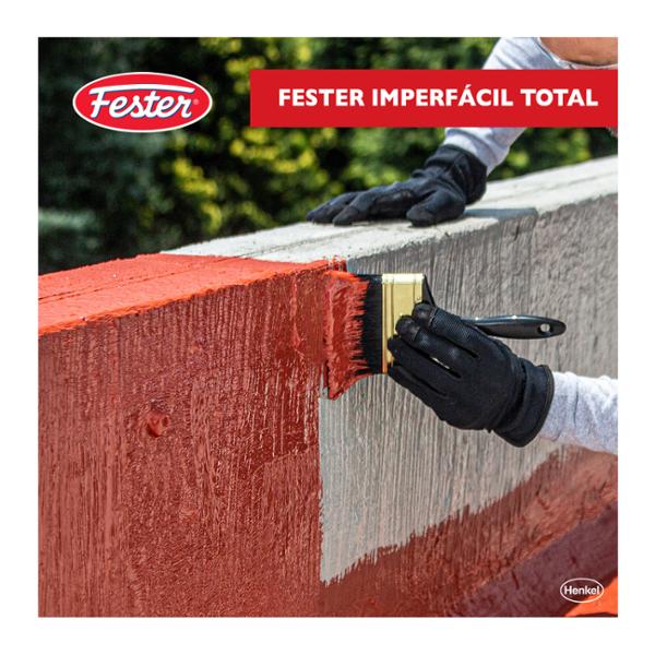 IMPERMEABILIZANTE ACRÍLICO IMPERFÁCIL TOTAL 6 AÑOS TERRACOTA 22.8 L ...