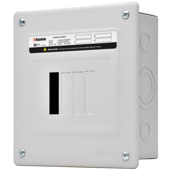 CENTRO DE CARGA DE 4POLOS 60A 120/240V 1F3H 10KA PARA EMPOTRAR (USO DOMÉSTICO) | The Home Depot ...