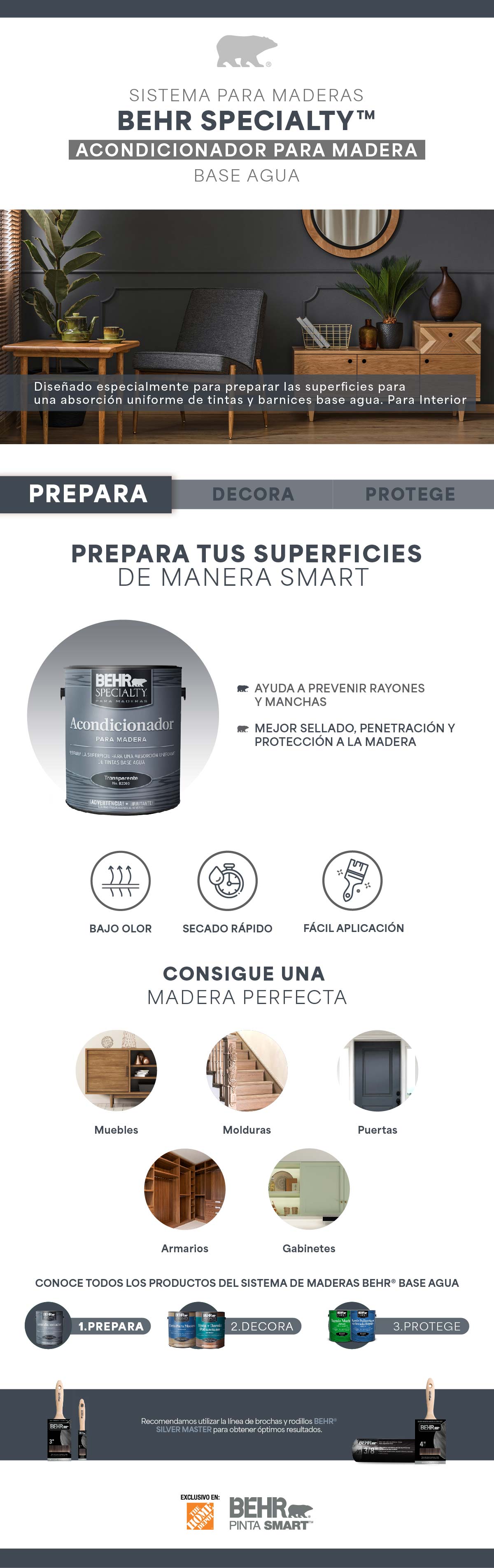 ACONDICIONADOR BASE AGUA B2080 QT | The Home Depot México