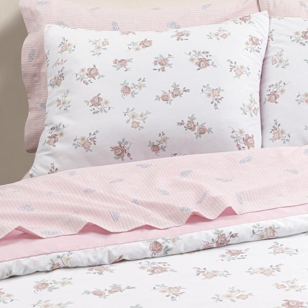 SET DE EDREDÓN FULL QUEEN JACKIE PINK | The Home Depot México