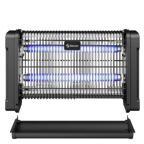 EXTERMINADOR ELECTRÓNICO DE INSECTOS VOLADORES CON DOBLE LÁMPARA | The ...