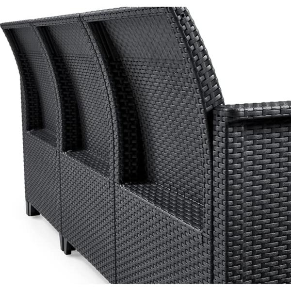 SALA DE JARDIN EMMA PARA 5 PERSONAS GRAFITO | The Home Depot México