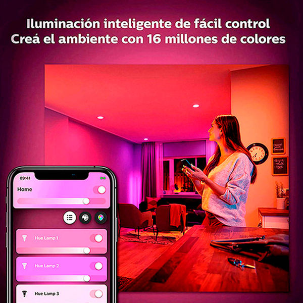 FOCO INTELIGENTE GU10 6 WATTS MULTICOLOR | The Home Depot México