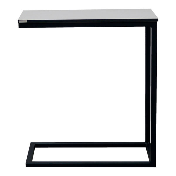 MESA AUXILIAR AKKO WHITE NÉBULA 60 CM DE ACERO Y CUBIERTA DE HPL | The ...