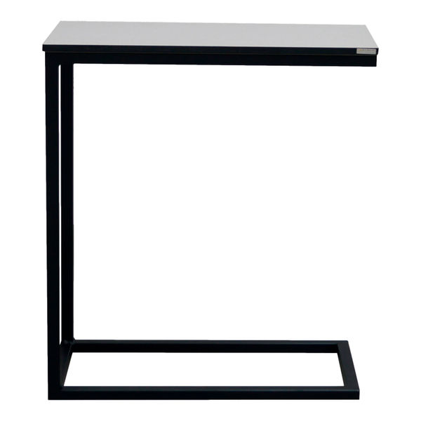 MESA AUXILIAR AKKO WHITE NÉBULA 60 CM DE ACERO Y CUBIERTA DE HPL | The ...