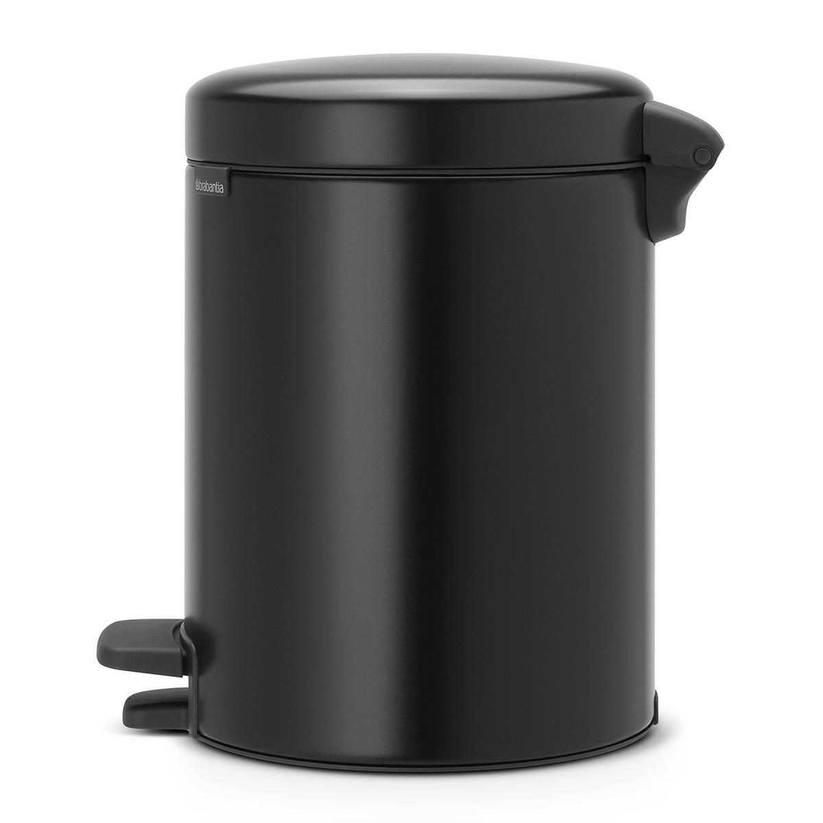 BOTE BASURA NEWI ACERO/PLAS NEGRO 5L BRABANTIA | The Home Depot México ...