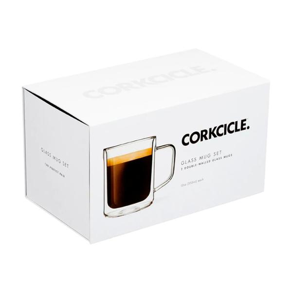 JUEGO 2 TARROS DOBLE PARED VIDRIO 355ML CORKCICLE | The Home Depot México