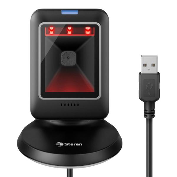 LECTOR DE CÓDIGOS DE BARRAS Y QR (2D) USB OMNIDIRECCIONAL PARA ...