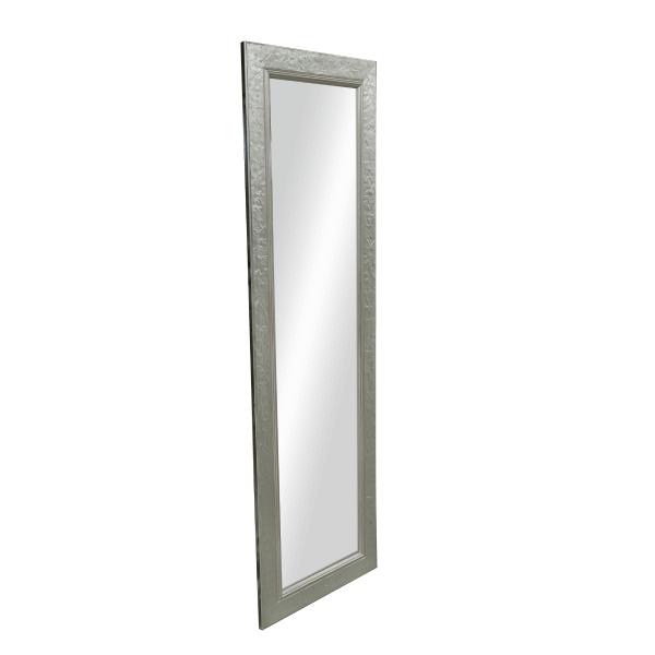 ESPEJO DECORATIVO C/TEXTURA 146x46CM PLATA Y CAFÉ | The Home Depot México