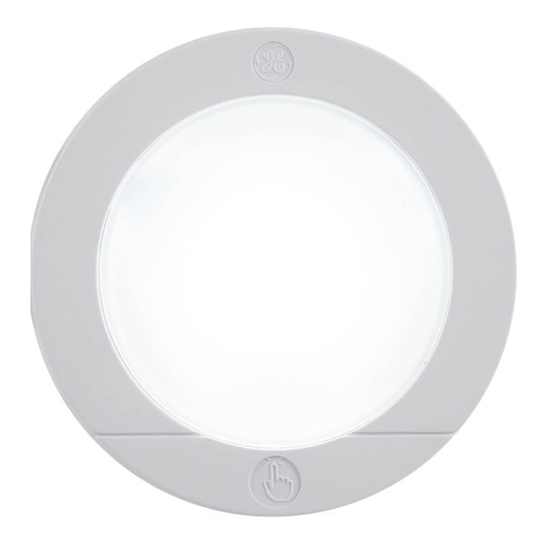 LÁMPARA DE DISCO LED 7.62 X 7.62 X 1.98 CM BLANCO 2 PIEZAS | The Home ...