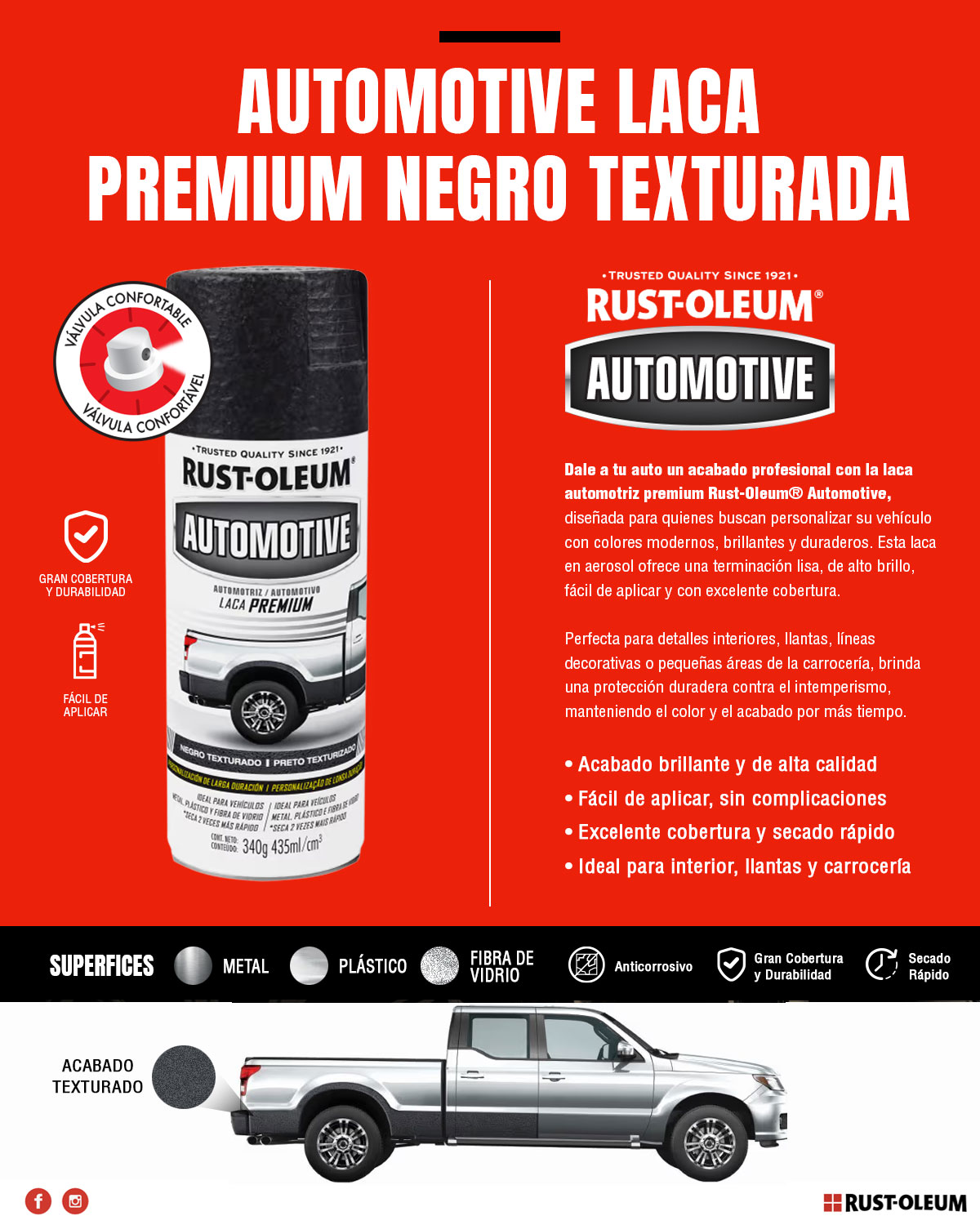 LACA PREMIUM TEXTURADA AEROSOL 312G. | The Home Depot México