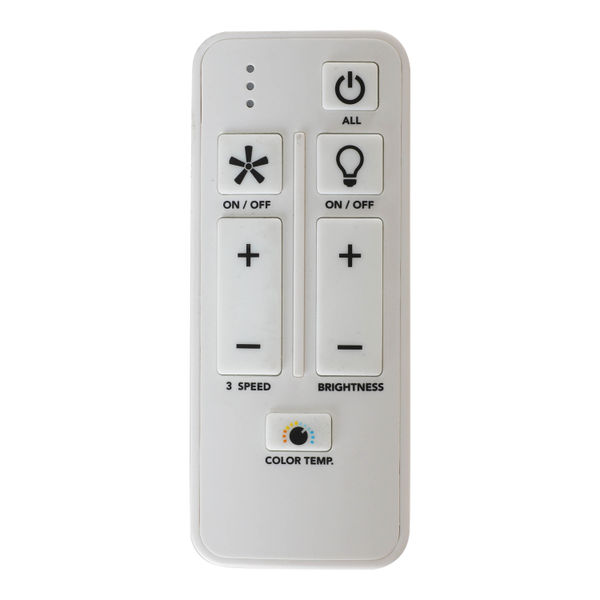 VENTILADOR DE TECHO ASHBURROW 52\" MODERNO CON LED INTEGRADO BLANCO ...