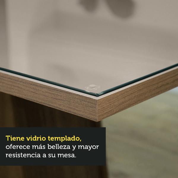 COMEDOR 6 SILLAS RUSTIC/CREMA/IMPERIAL | The Home Depot México