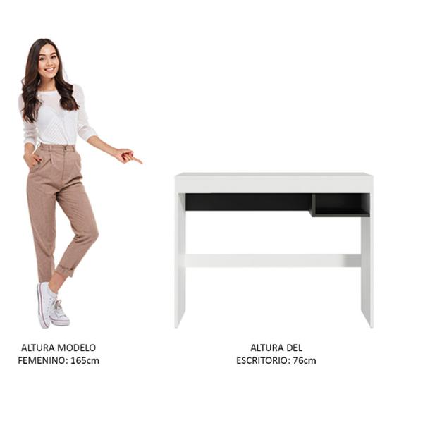 ESCRITORIO RUBI MADESA 1 NICHO BLANCO | The Home Depot México