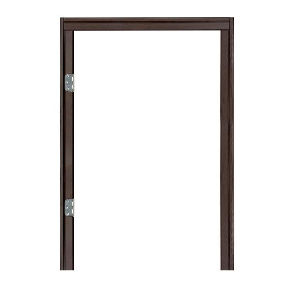 PUERTA TAMBOR CHOCOLATE 70 X 213 CM CON MARCO ROSI | The Home Depot México