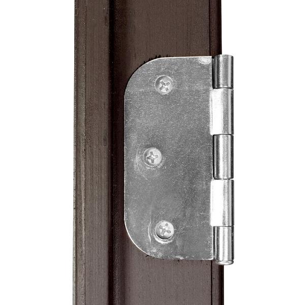 PUERTA TAMBOR CHOCOLATE 70 X 210 CM CON MARCO ROSI | The Home Depot México