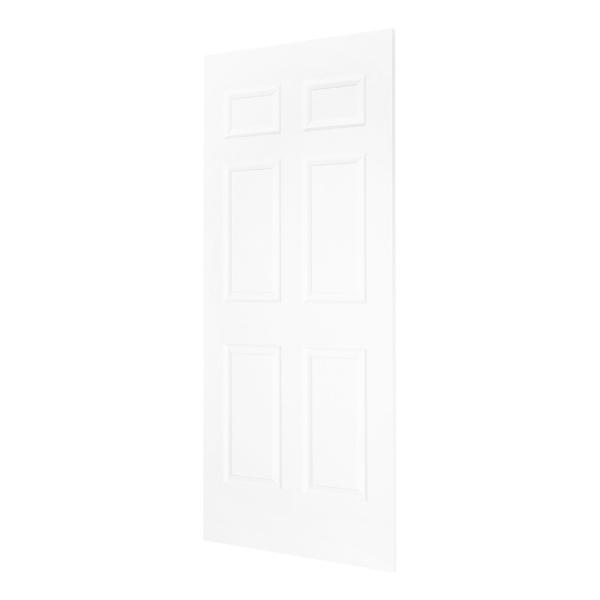 PUERTA TAMBOR 6 PANELES BLANCO 85 X 213 CM CON MARCO ROSI | The Home ...